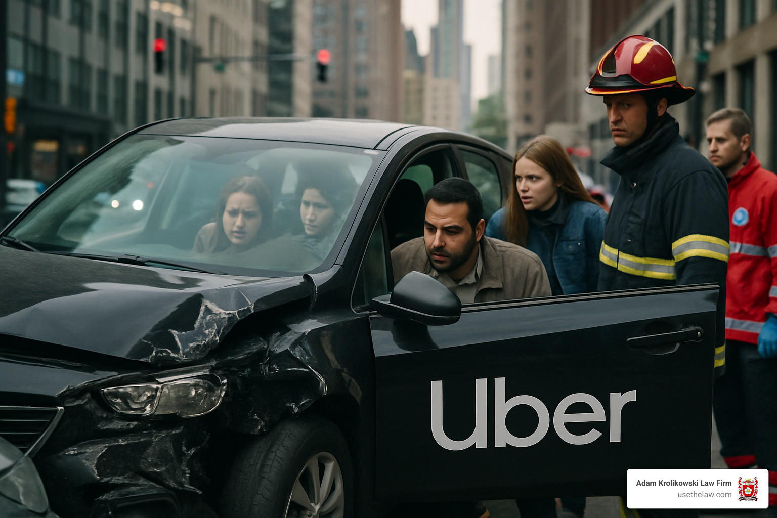Car Accident While Riding in Uber: 7 Crucial Steps to Survive