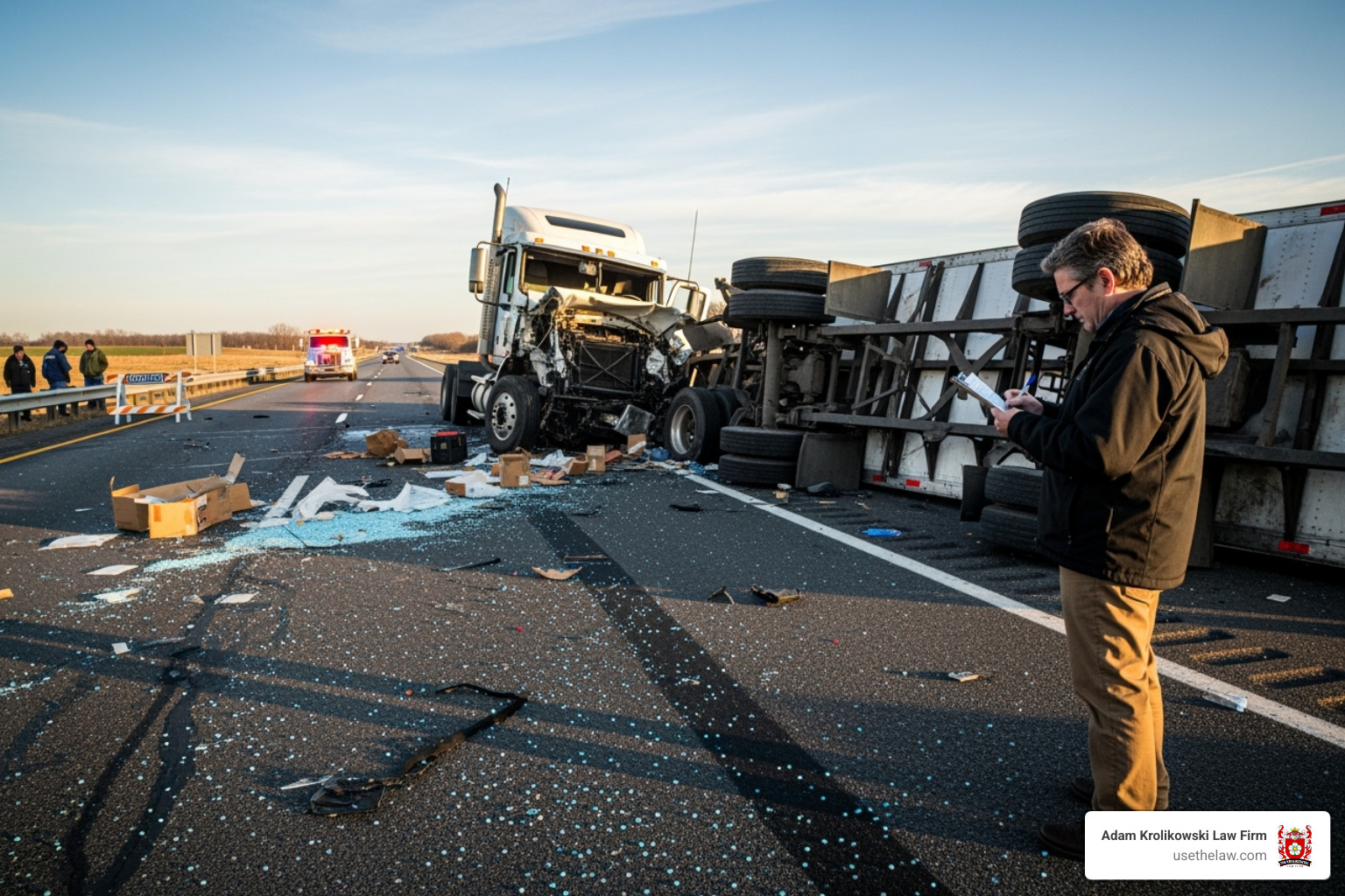 Truck accident claim process: Master 4 Steps